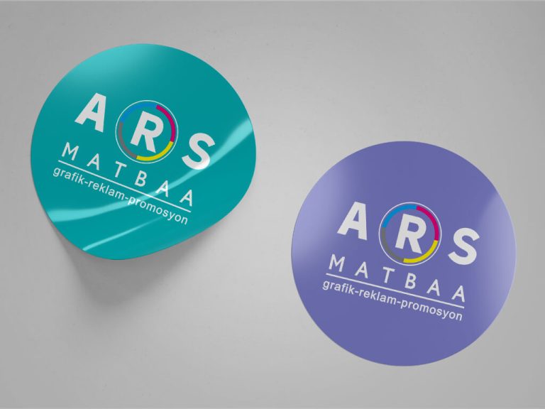 Yapışkanlı Sticker Etiket | ARS Matbaa | Grafik Reklam Promosyon
